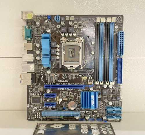 Материнская плата asus P7P55-M lga 1156