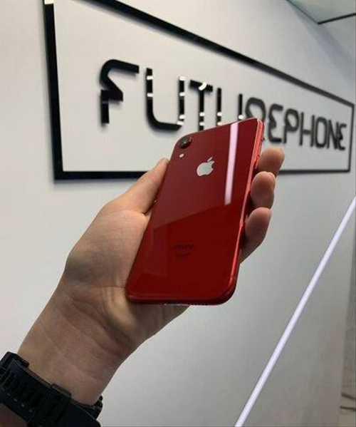 iPhone xr 64 gb red акб 82