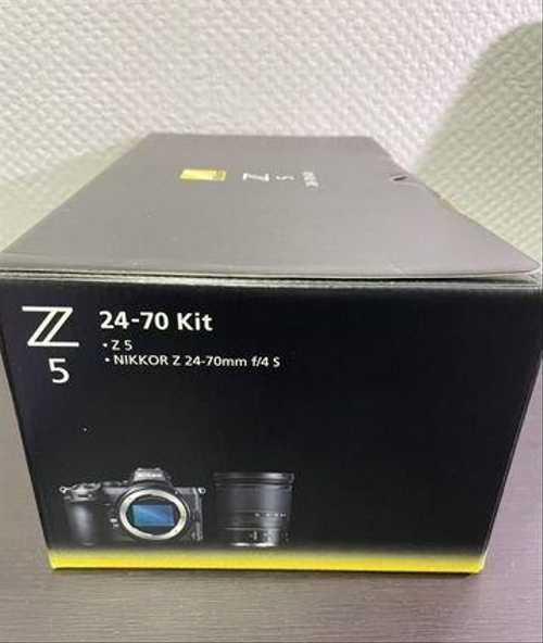 Nikon Z5 Kit 24-70mm f/4S Nikkor Z новый