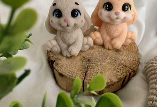 Мыло сувенирное ручной работы кролик /заяц