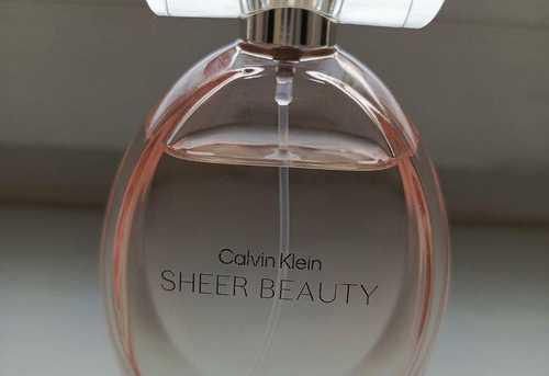 Calvin Klein sheer beauty