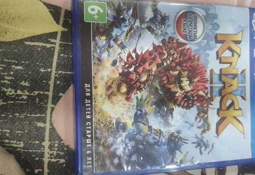 Knack 2 на ps4 диск