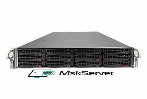 Сервер Supermicro 6029U-TR4 2xGold 6254 512Gb