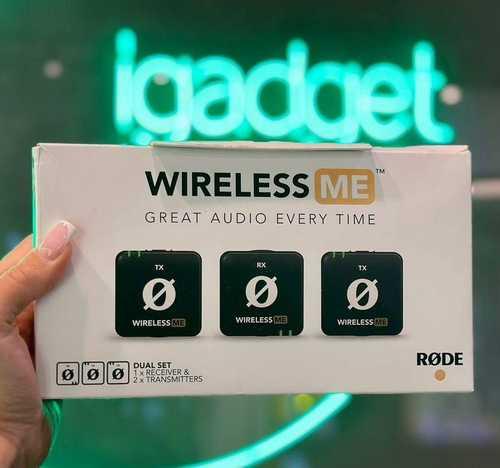 Микрофон Rode Wireless Me Dual Black