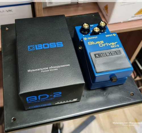 Boss BD-2 гитарная педаль Blues Driver