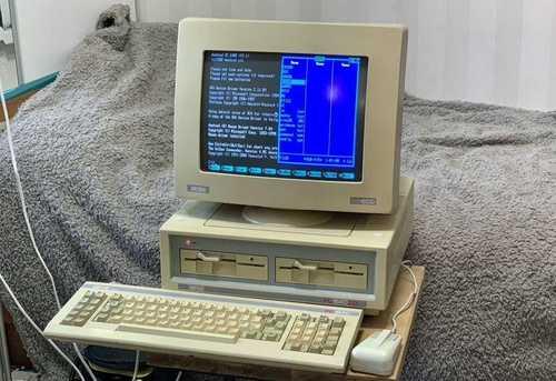 Amstrad PC1640 на Nec V30 ретро компьютер XT