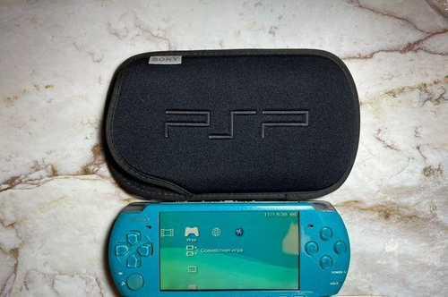 Sony psp 3008 Turquoise Green (Прошита+Игры