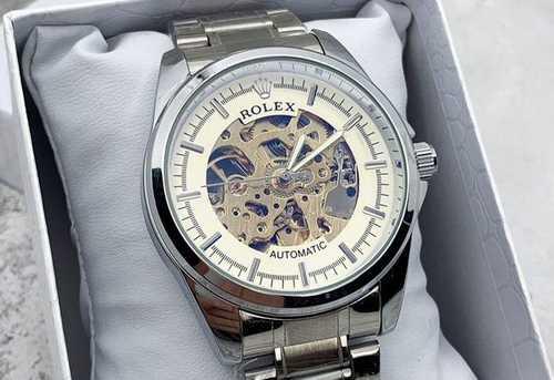 Часы мужские механические Rolex скелетон
