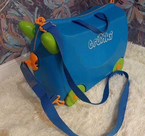 Детский дорожный чемодан trunki