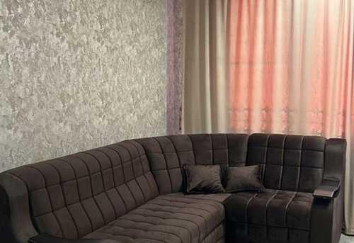Угловой диван Квадрат + кресло-кровать