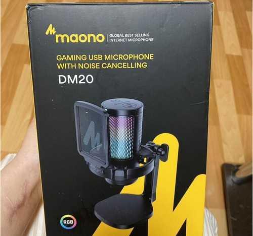 Maono dm20 конденсаторный микрофон