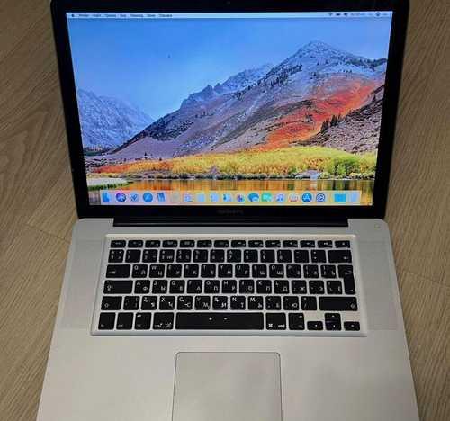 Apple MacBook Pro 15 2011 Core i7 SSD 128+500 Зеле