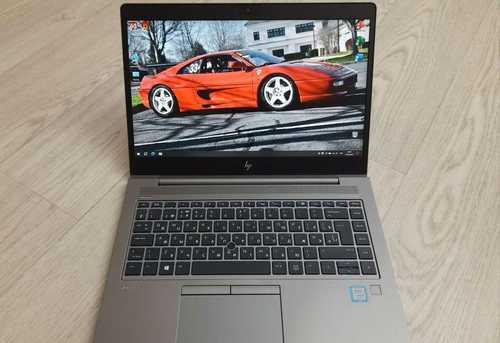 ZBook 14 IPS i5 16/512 Radeon PRO 4GB идеал