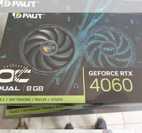 Видеокарта palit geforce rtx 4060 dual oc