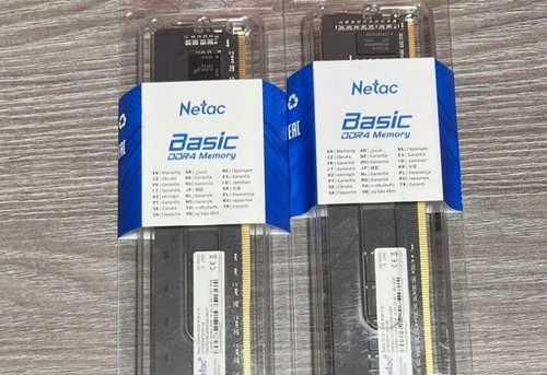 DDR4 Netac 16gb 3200MHz новая гарантия