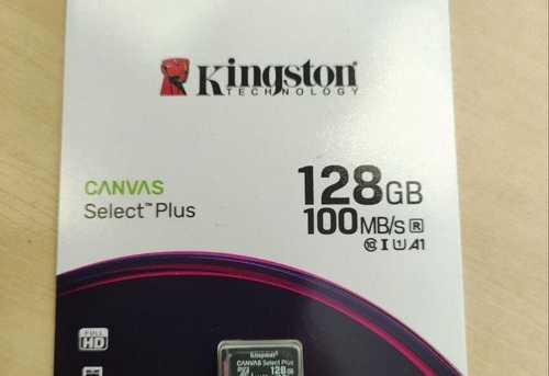 Карта памяти microsdxc Kingston 128GB Canvas