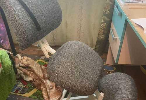 Коленный стул со спинкой ортопедический
