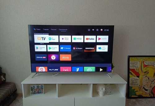 Телевизор dexp 55" android TV 4k