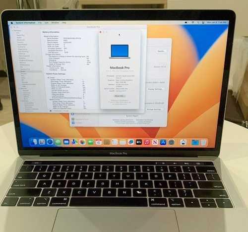 Apple macbook pro 13 2019 16/256