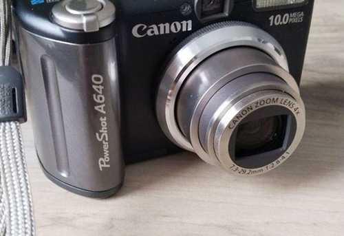 Фотоаппарат canon powershot A640