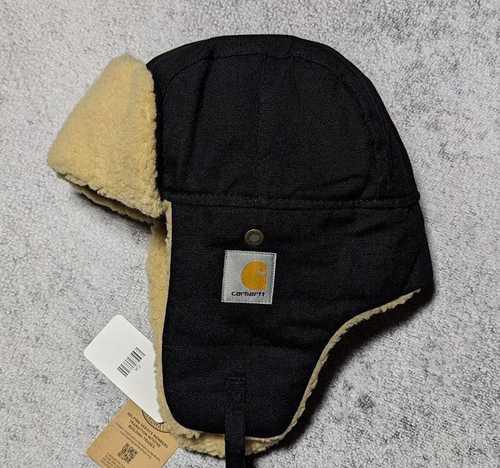 Шапка ушанка carhartt