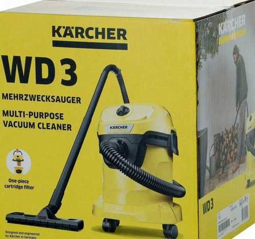 Пылесос Karcher WD 3 V-15/4/23