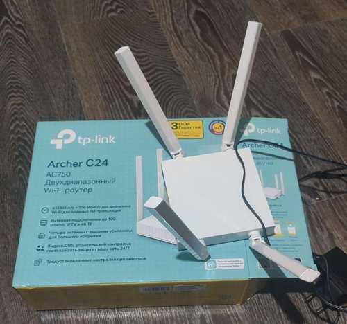 Wifi роутер tp link archer c24