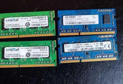 Оперативная память ddr3 для ноутбука