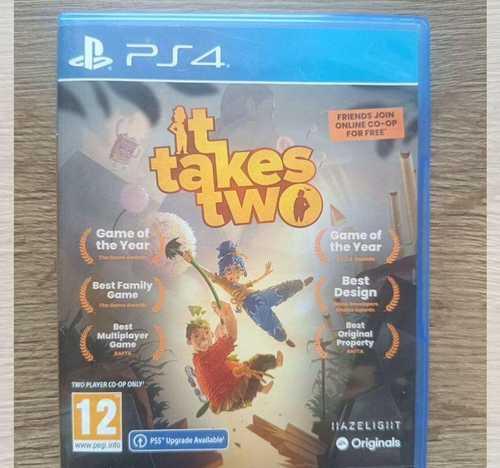 It takes two ps4 диск