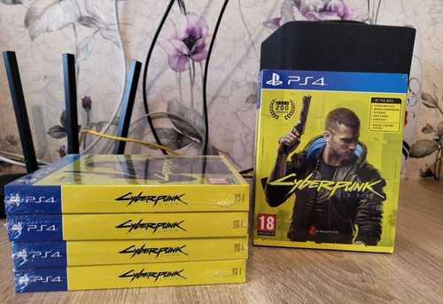 Cyberpunk 2077 PS4 / PS5 (Рус.Озвучка) Диск Новый