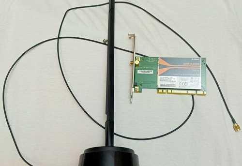 Wi-Fi адаптер D-link DWA-525 + антенна