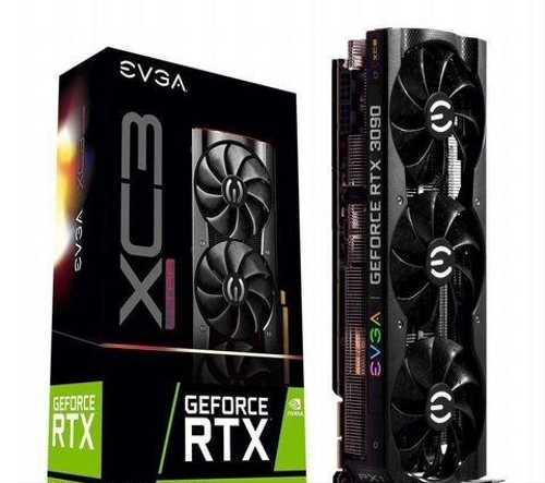 Evga GeForce RTX 3090 XC3, 24GB gddr6x, 24G
