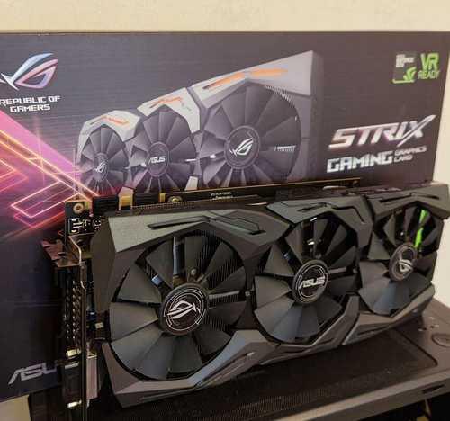 Видеокарта Asus Rog Strix GTX 1070Ti 8 Гб