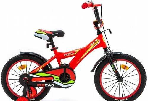 Детский велосипед zigzag 18" Snoky красный (2024)