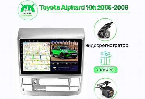 Магнитола 3.32 Toyota Alphard 2005-2008 Андроид