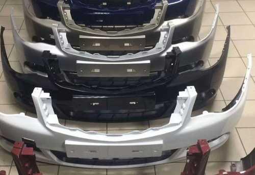 Бампер передний на nissan almera g15 2016