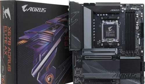 Материнская плата gigabyte X670 aorus elite AX (re