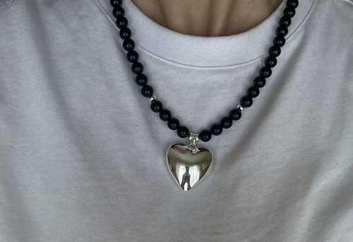 Ожерелье tiffany сердце