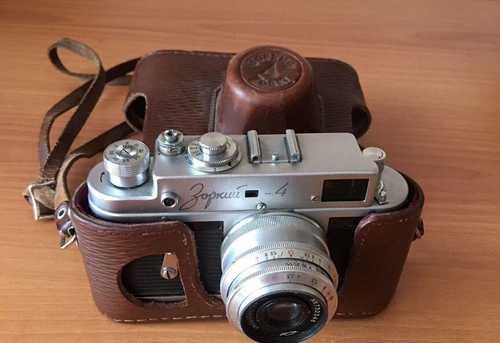 Плёночный фотоаппарат зоркий-4