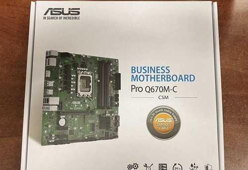 Материнская плата Asus PRO Q670M-C-CSM s1700 DDR5