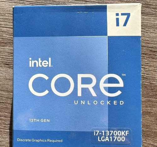 Процессор intel core i7 13700kf