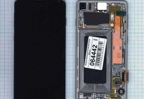 Модуль - для Samsung Galaxy S10 SM-G973F/DS белый