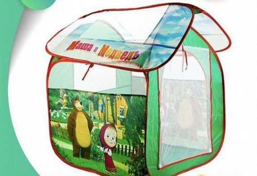 Детская игровая палатка "Маша и медведь"