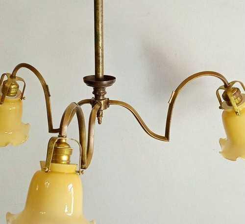 Люстра антикварная старинная лампа модерн