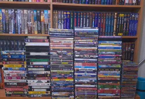 Видеокассеты, CD диски с фильмами
