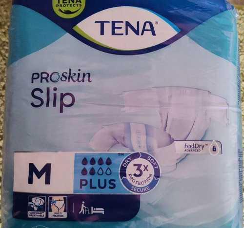 Памперсы для взрослых Tena proskin slip m