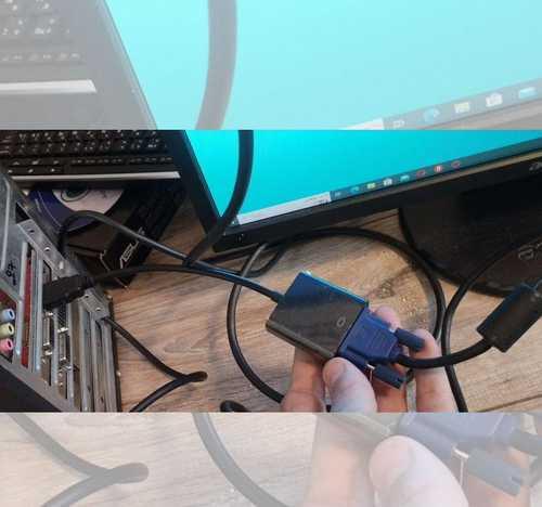 Переходник с vga на hdmi