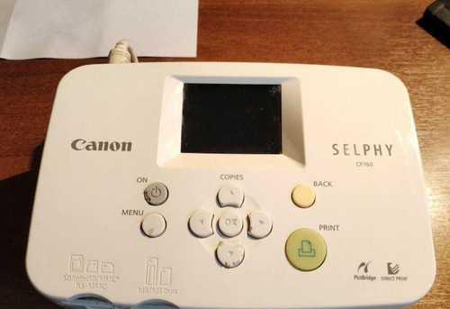 Компактный фотопринтер Canon Selphy ср760