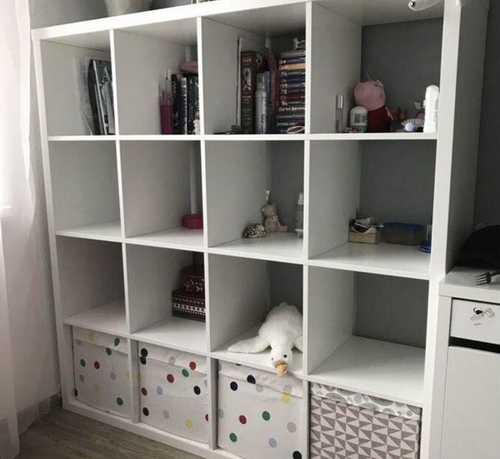 Стеллаж IKEA kallax 4x4