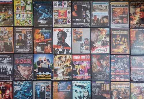 DVD диски мультфильмы, фильмы, музыка 124 диска